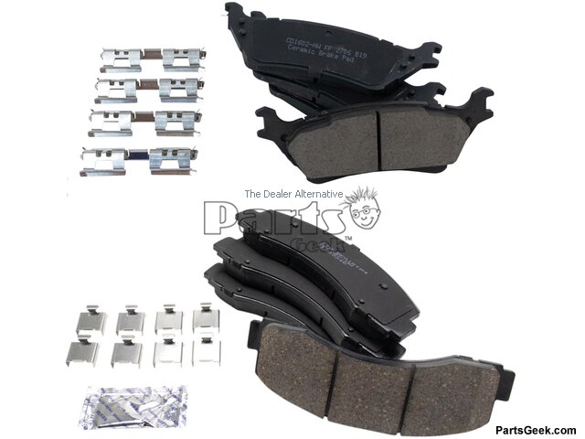 18 2018 Ford F150 Brake Pad Set - Brake - AC Delco, API, Advics ...