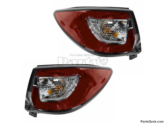 14 2014 Chevrolet Traverse Tail Light Assembly - Body Electrical ...