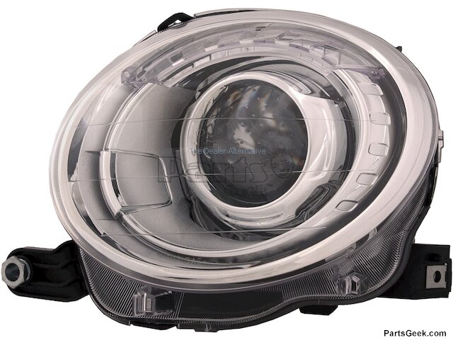 12 2012 Fiat 500 Headlight Assembly - Body Electrical - Action Crash ...