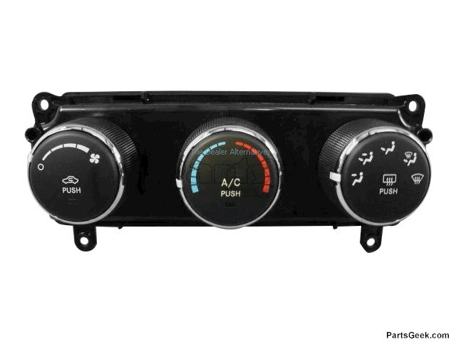 10 2010 Dodge Caliber Heater Coolant Heater Control - Climate Control ...
