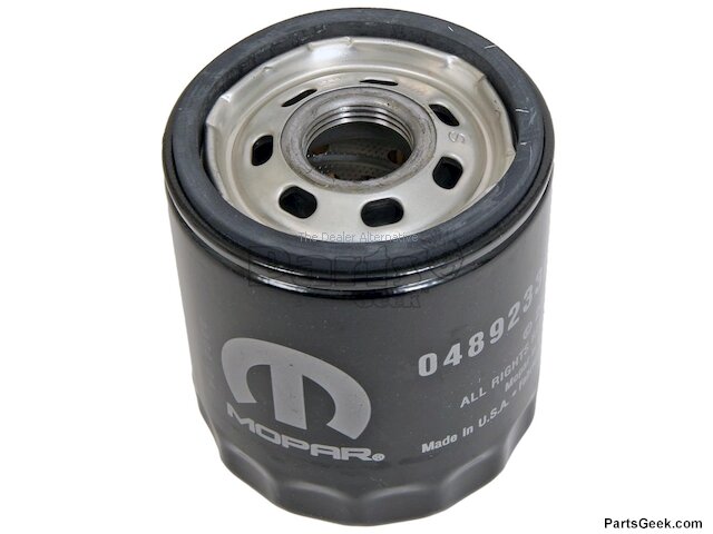 Jeep Compass Oil Filter - Filters - K&N Mopar Bosch WIX Fram API DIY ...