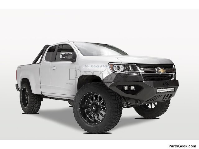 17 2017 Chevrolet Colorado Bumper - Body Mechanical & Trim - Fab Fours ...
