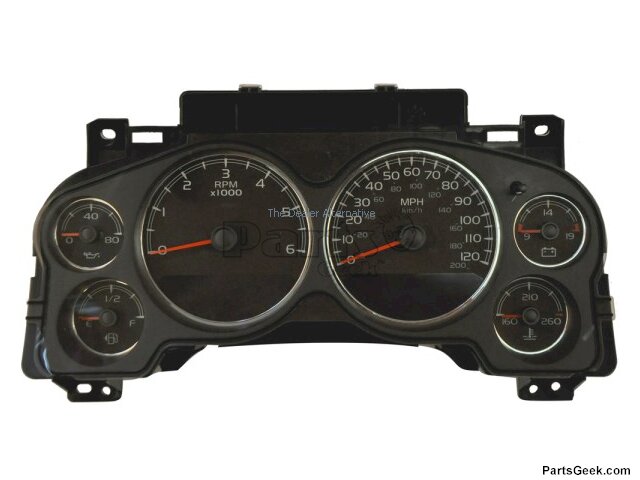 07 2007 Chevrolet Tahoe Instrument Cluster - Body Electrical - A1 ...