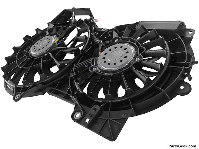 Audi A6 Radiator Fan - Cooling System - Replacement TYC UAC Dorman Behr ...