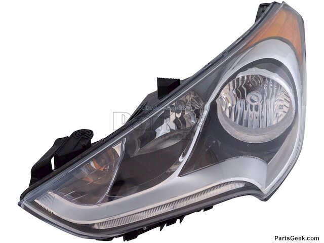 Hyundai Veloster Headlight - Headlights - Action Crash TYC DIY ...