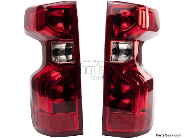 19 2019 Chevrolet Silverado 1500 Tail Light Assembly - Body Electrical ...