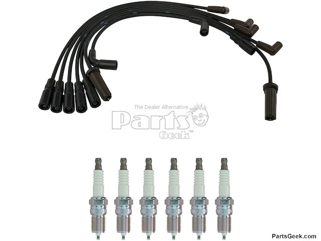 99 1999 Chevrolet Blazer Spark Plug Wire Set - Engine Electrical - AC ...