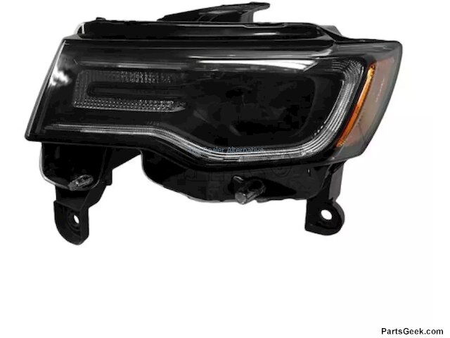18 2018 Jeep Grand Cherokee Headlight Assembly - Body Electrical ...