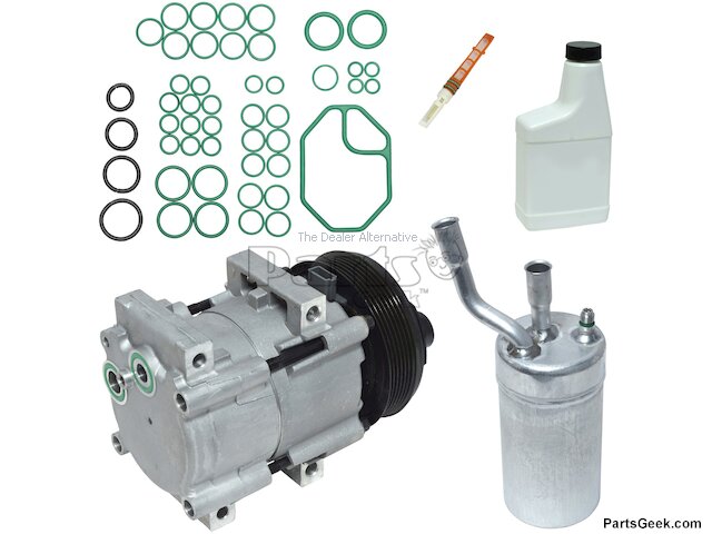 00 2000 Ford Contour A/C Compressor - Climate Control - API, Autopart ...