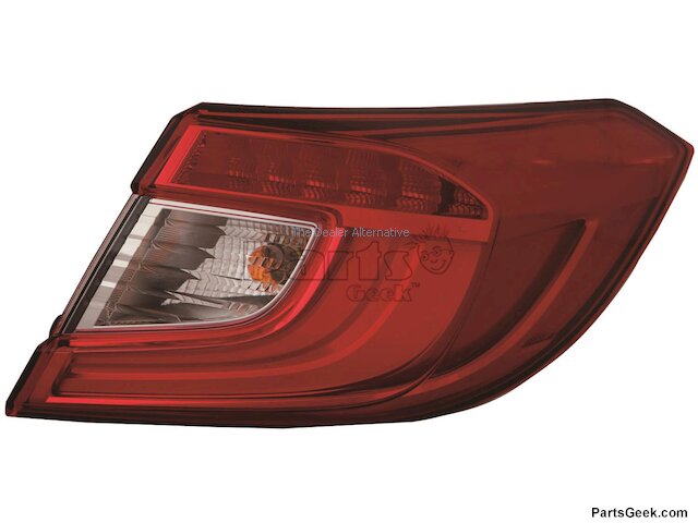 19 2019 Honda Accord Tail Light Assembly - Body Electrical - Action ...