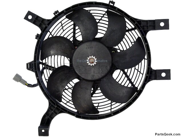 Nissan Frontier Radiator Fan - Cooling System - Replacement Dorman ...
