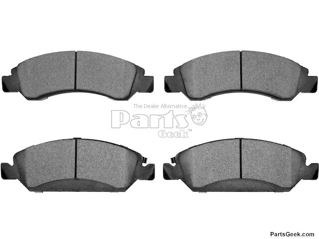15 2015 Chevrolet Silverado 1500 Brake Pad Set - Brake - AC Delco, API ...