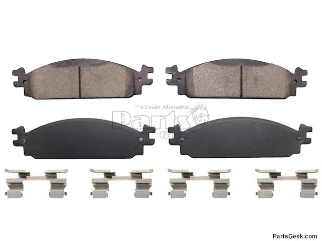 17 2017 Ford Explorer Brake Pad Set - Brake - AC Delco, API, Advics ...