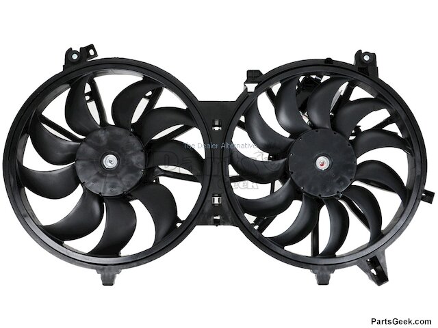 09 2009 Infiniti FX35 Radiator Fan Assembly - Cooling System - APDI ...
