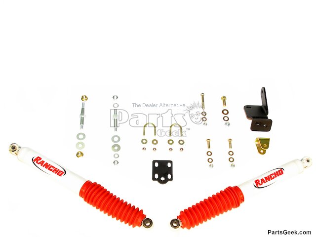 Rancho Dual Steering Damper Kit - F250 Super Duty, F350 Super Duty, Ram ...