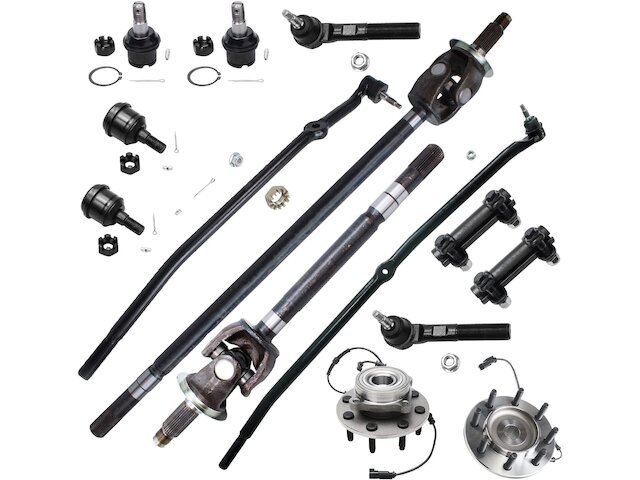 2006-2008 Dodge Ram 2500 Axle Assembly - Detroit Axle 14SWX2500172 ...