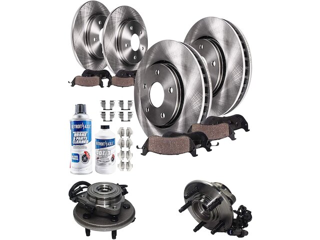 2007-2010 Ford Explorer Sport Trac Brake Rotor - Detroit Axle ...