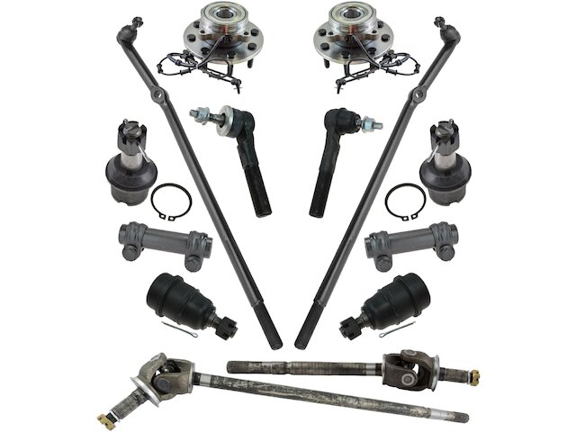 2006-2008 Dodge Ram 2500 Axle Assembly - TRQ PSA27587 - Front ...