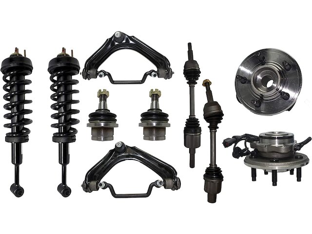 2002-2003 Ford Explorer Strut Axle Wheel Hub Control Arm Kit - Detroit ...
