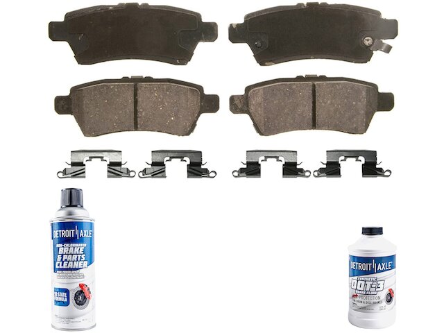 2005-2012 Nissan Pathfinder Brake Pad Set - Detroit Axle 4P3400260 ...