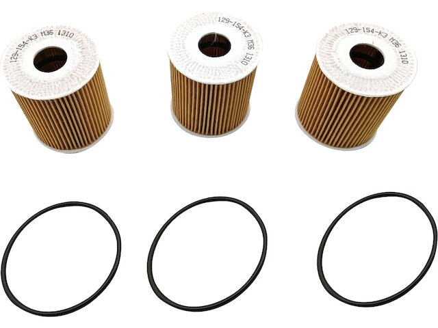 2002-2008 Mini Cooper Oil Filter - Replacement 129-154-K3 - PartsGeek.com