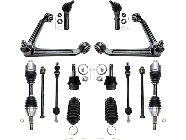 2002-2005 Dodge Ram 1500 Axle Assembly - Detroit Axle 80009.14 - Front ...