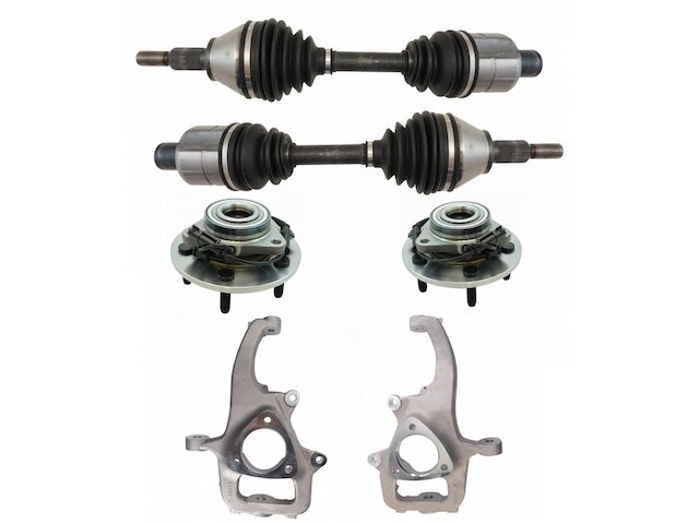 2012-2018 Ram 1500 Axle Wheel Hub and Steering Knuckle Kit - TRQ ...