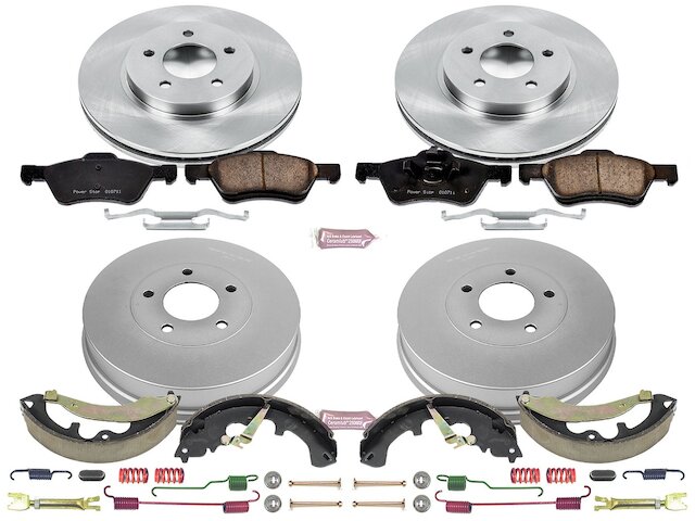 2008-2010 Ford Escape Brake Rotor - Power Stop KOE15255DK - Front and ...