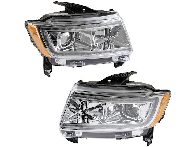 2011-2013 Jeep Grand Cherokee Headlight Assembly - TRQ HLA95193 ...