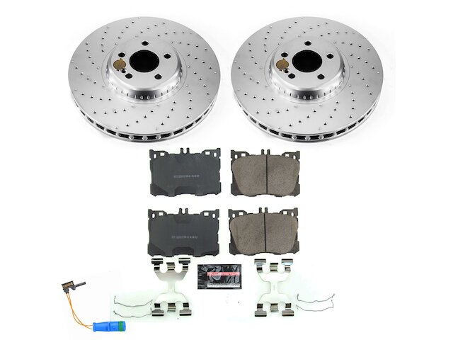 2017-2018, 2020-2023 Mercedes GLC43 AMG Brake Rotor - Power Stop ...