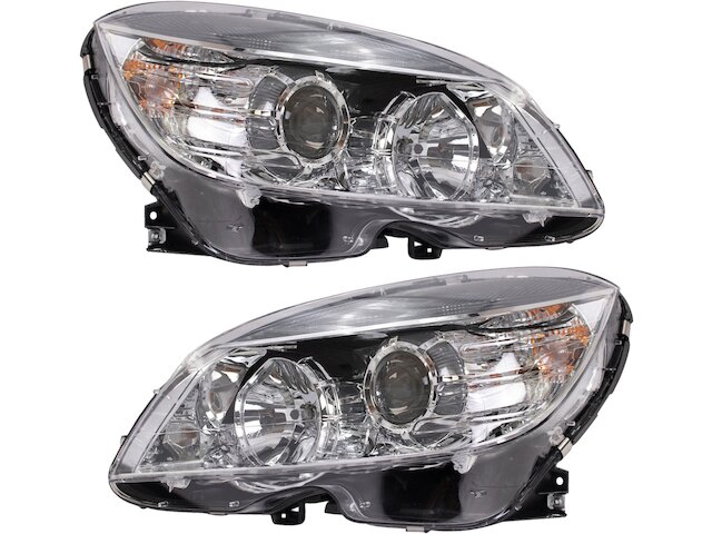 2008-2011 Mercedes C300 Headlight Assembly - DIY Solutions LHT10517 ...
