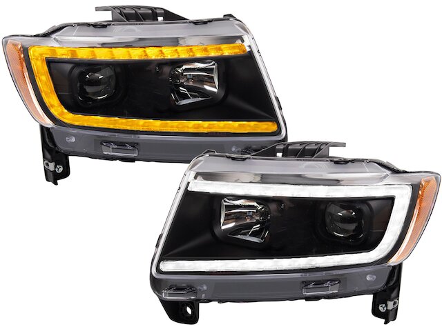 2011-2013 Jeep Grand Cherokee Headlight Assembly - TRQ HLA95194 ...