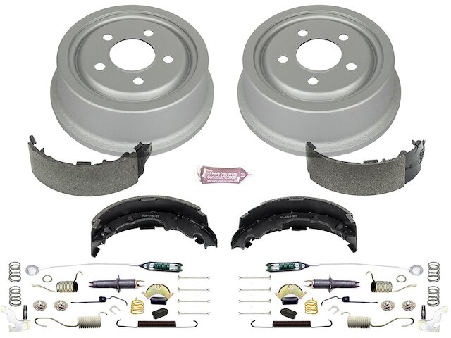 1992-2001 Jeep Cherokee Brake Shoe Set - Power Stop KOE15300DK - Rear ...