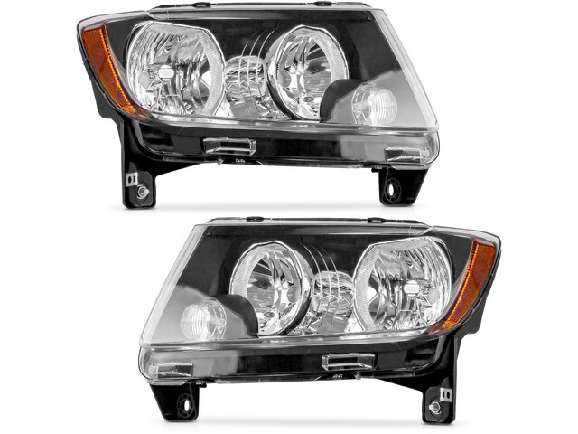 2011-2013 Jeep Grand Cherokee Headlight Assembly - Replacement 943-230 ...