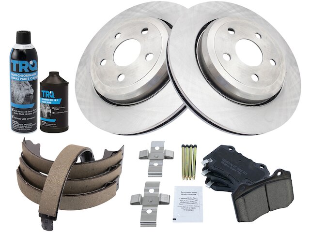 2019 Dodge Durango Brake Rotor - TRQ BKA38464 - Rear - PartsGeek.com