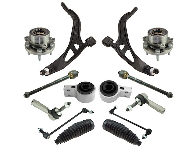 2011-2017 Ford Explorer Control Arm - TRQ PSA42313 - Front - PartsGeek.com