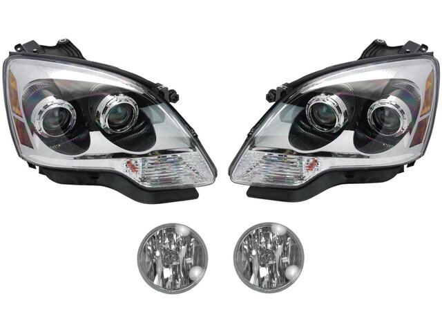 2008-2012 GMC Acadia Headlight Assembly - TRQ LKA75726 - PartsGeek.com