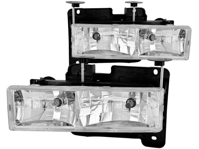 1988-1998 GMC C1500 Headlight Assembly - Anzo 111004 - PartsGeek.com