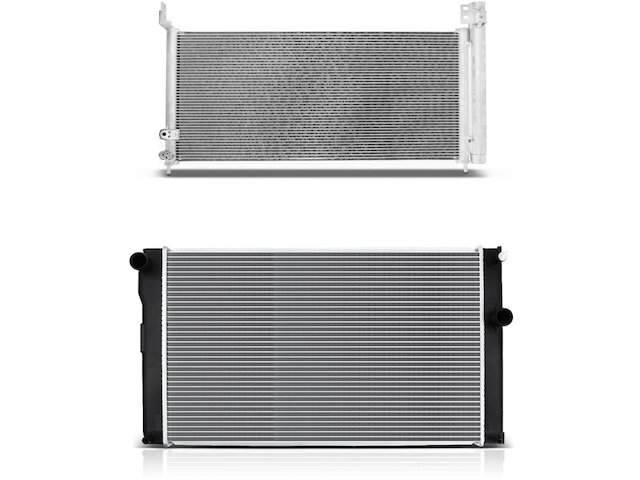 2010-2015 Toyota Prius Radiator and A/C Condenser Kit - Autopart ...