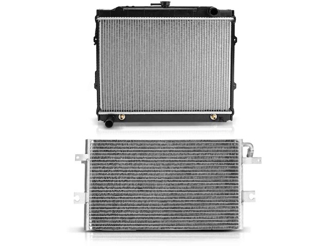 1984-1991 Toyota 4Runner Radiator and A/C Condenser Kit - Autopart ...