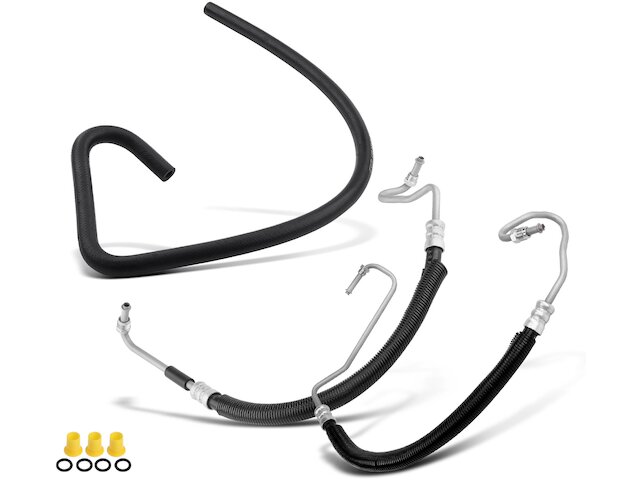 2003-2007 Hummer H2 Power Steering Hose Assembly Kit - Autopart Premium ...
