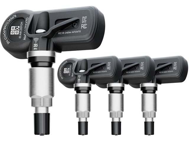 2008-2009 Dodge Ram 2500 TPMS Sensor Kit - Autopart Premium APTPMS204 ...