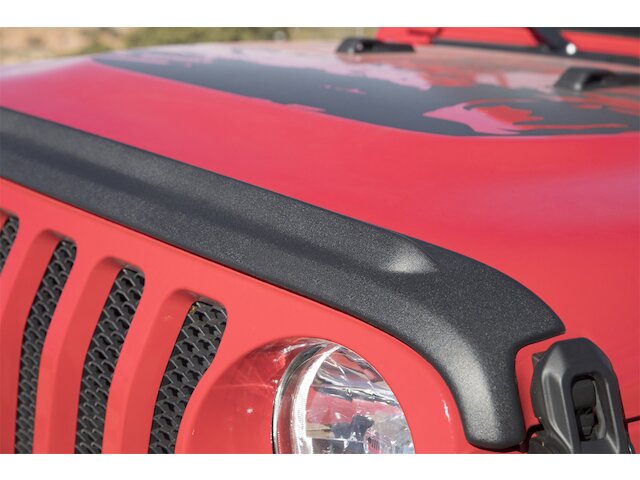 2018-2026 Jeep Wrangler Bug Shield - Bushwacker 14093 - PartsGeek.com
