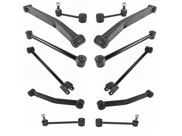 2007-2017 Jeep Wrangler Control Arm - TRQ PSA65678 - Front and Rear ...