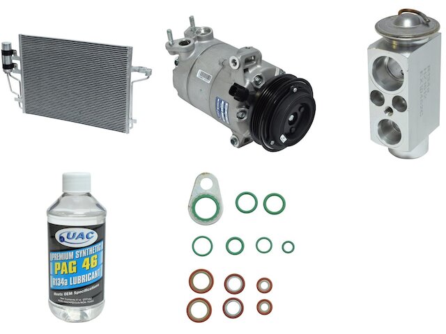 2013-2016 Ford Escape A/C Compressor - UAC KT 4702A - PartsGeek.com