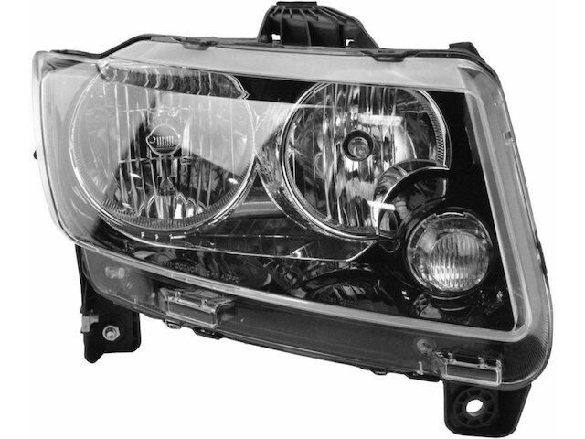 2013-2017 Jeep Compass Headlight Assembly - Eagle Eyes CS339-B111R ...