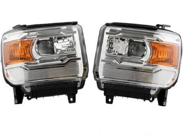 2014-2015 GMC Sierra 1500 Headlight Assembly - Eagle Eyes GM631-B0Q0A ...