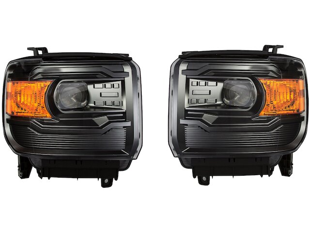 2014-2015 GMC Sierra 1500 Headlight Assembly - Eagle Eyes GM631-B1Q0A ...