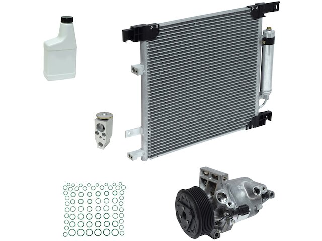 2014-2019 Nissan Versa A/C Compressor - UAC KT 5164A - PartsGeek.com