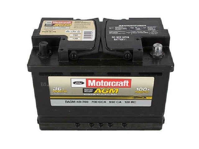 2017-2026 Ford Escape Battery - Motorcraft BAGM-48H6-760 - PartsGeek.com